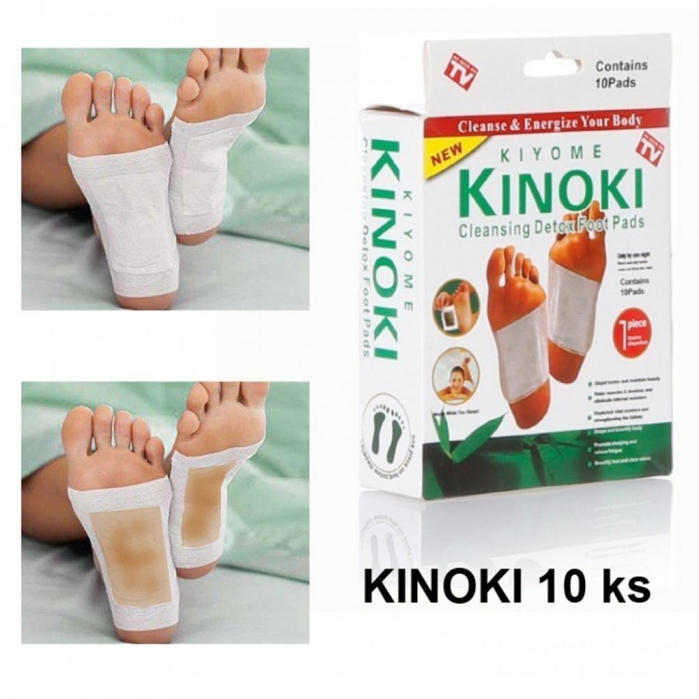 Detoxikační náplasti Kinoki - 10ks | Top deals.cz